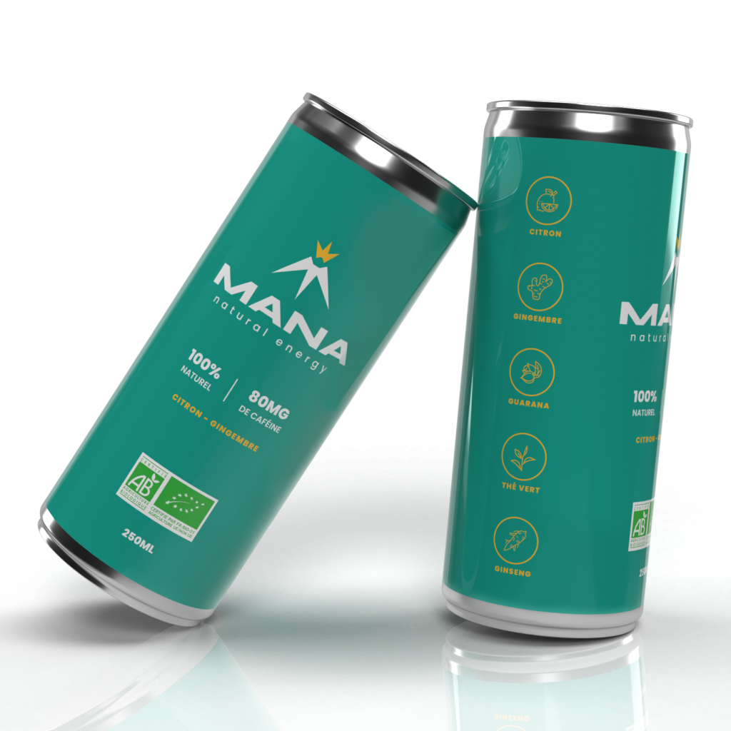 MANA, la boisson énergisante française 100% naturelle certifiée bio ...