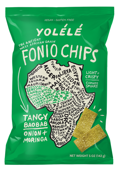 Yolélé : des chips de fonio - La veille des innovations alimentaires