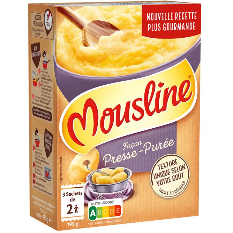 Mousline Façon Presse-Purée : une nouvelle recette gourmande à portée ...