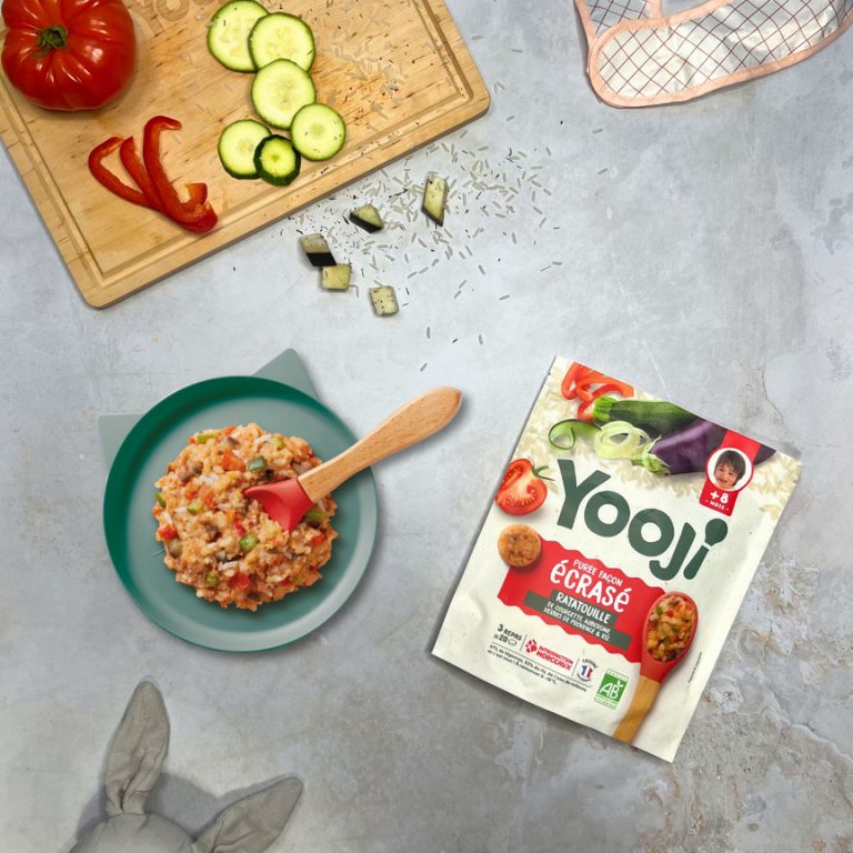 Yooji propose sa nouvelle gamme "Écrasé" pour bébé - La veille des ...