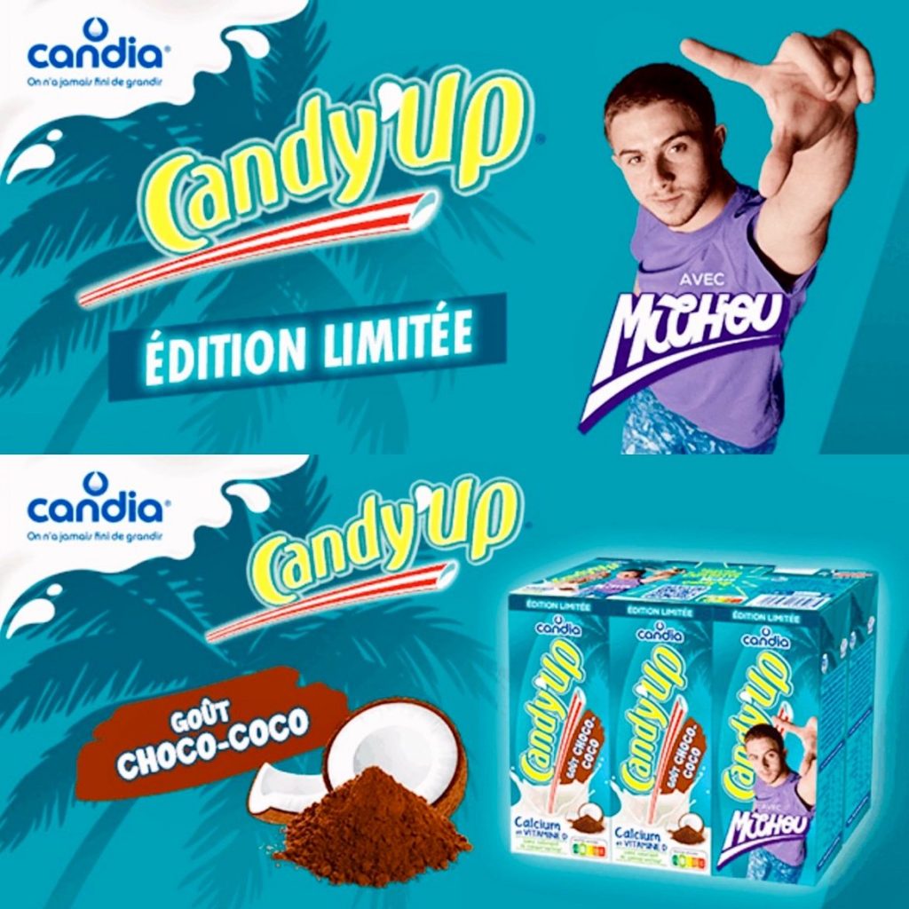 Candy’Up et Michou, duo explosif pour une briquette choco-coco édition limitée - La veille des ...