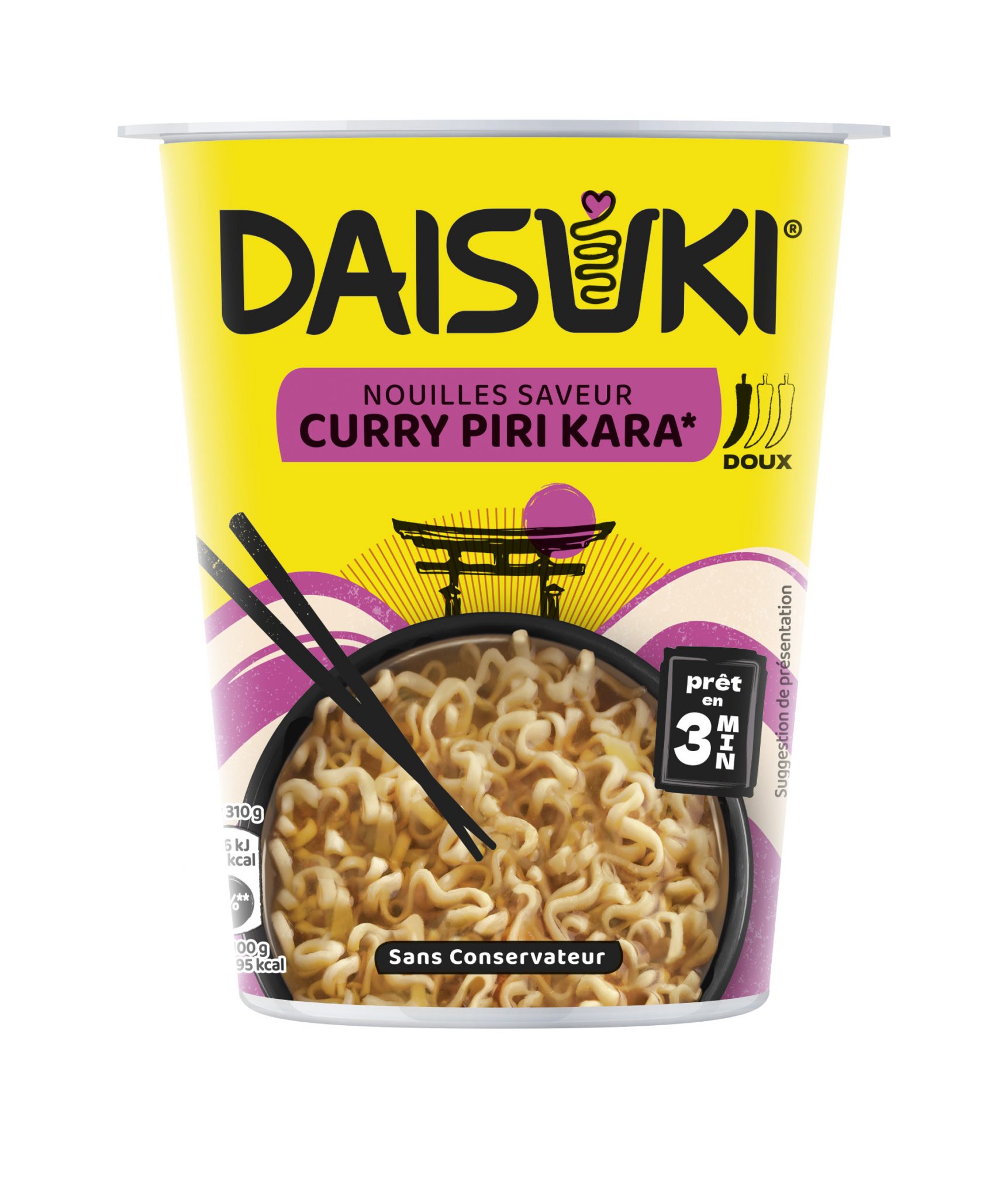 DAISUKI, le nouveau cri du cœur pour les nouilles instantanées à la ...