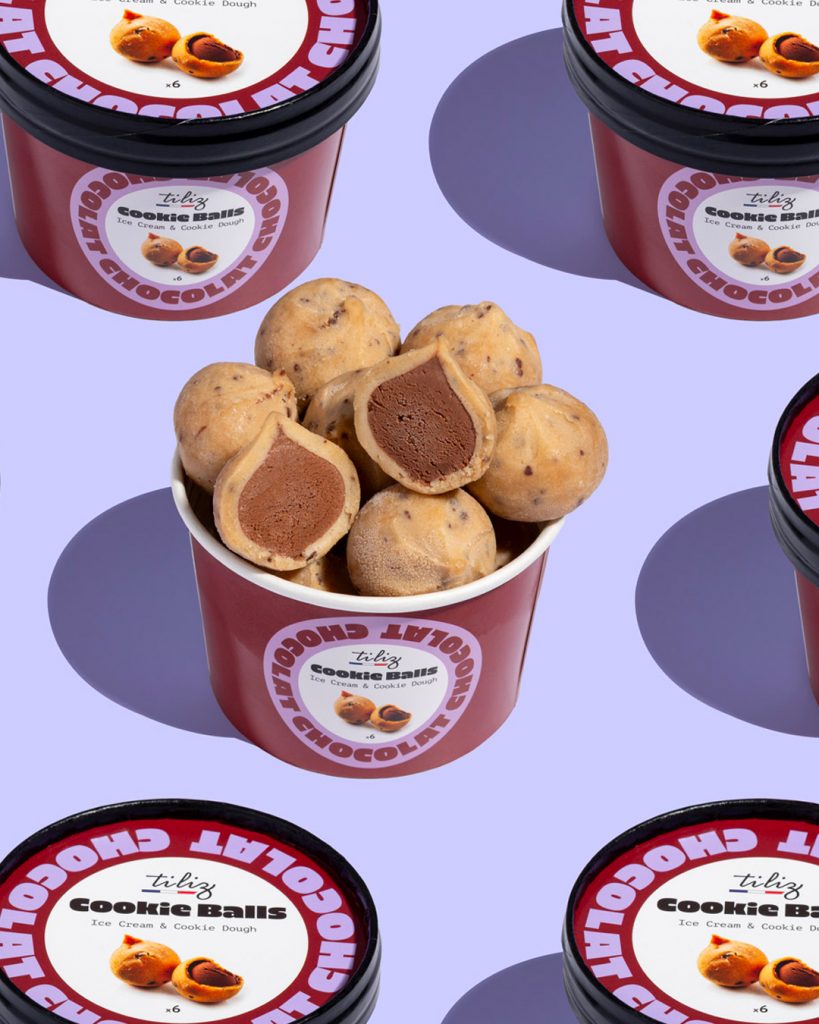 Tiliz dévoile ses Cookie Balls glacées ultra-gourmandes - La veille des innovations alimentaires