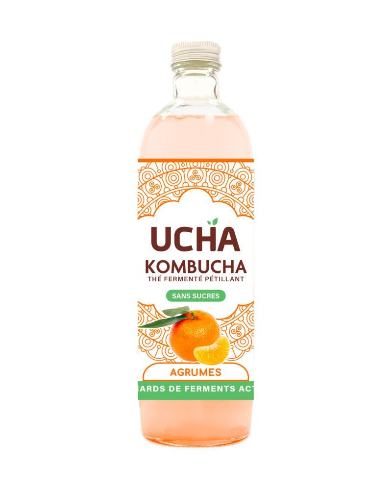 Ucha Kombucha agrumes sans sucres : la clémentine corse s’invite dans ...