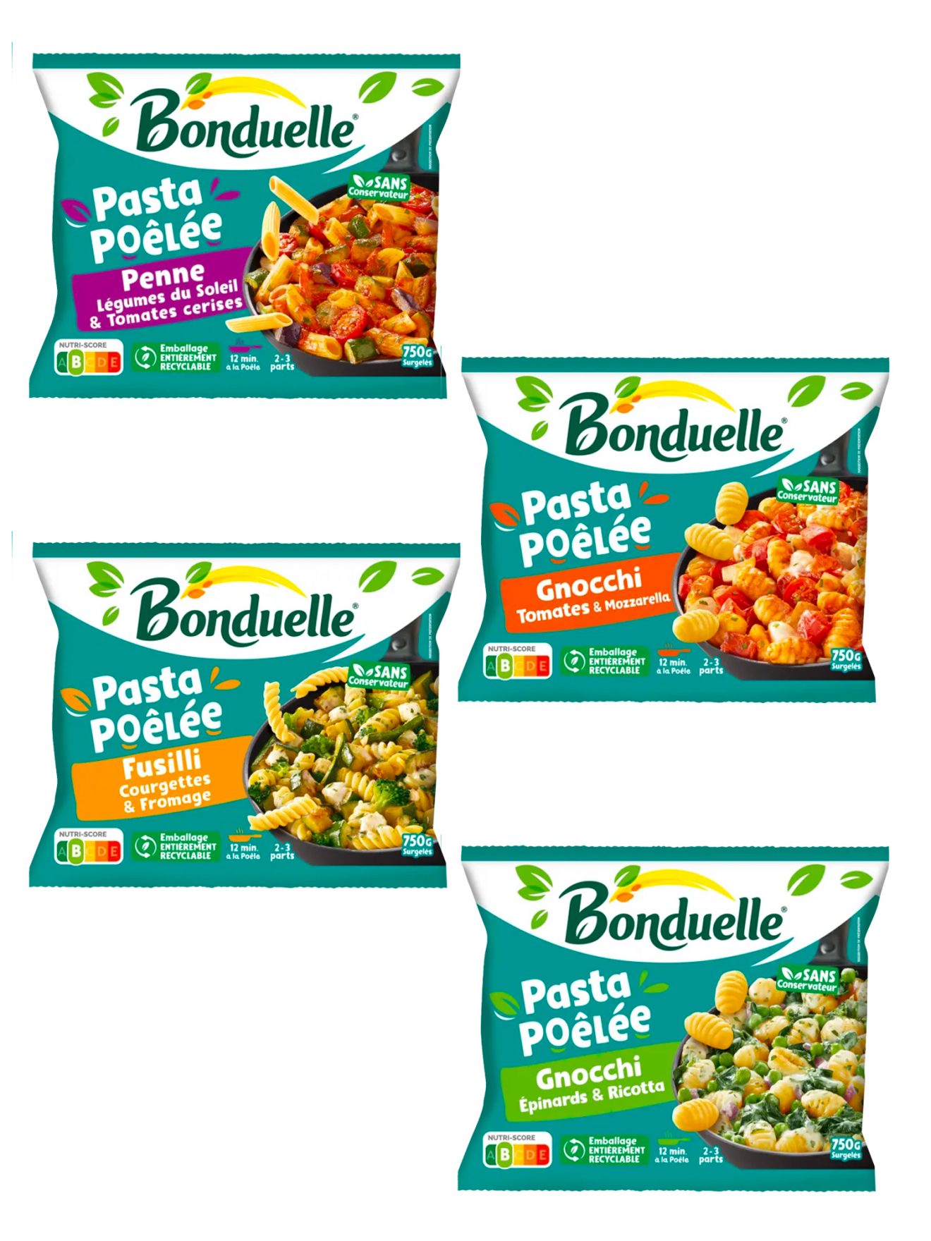 Bonduelle joue la carte veggie avec ses pasta poêlées - La veille des ...